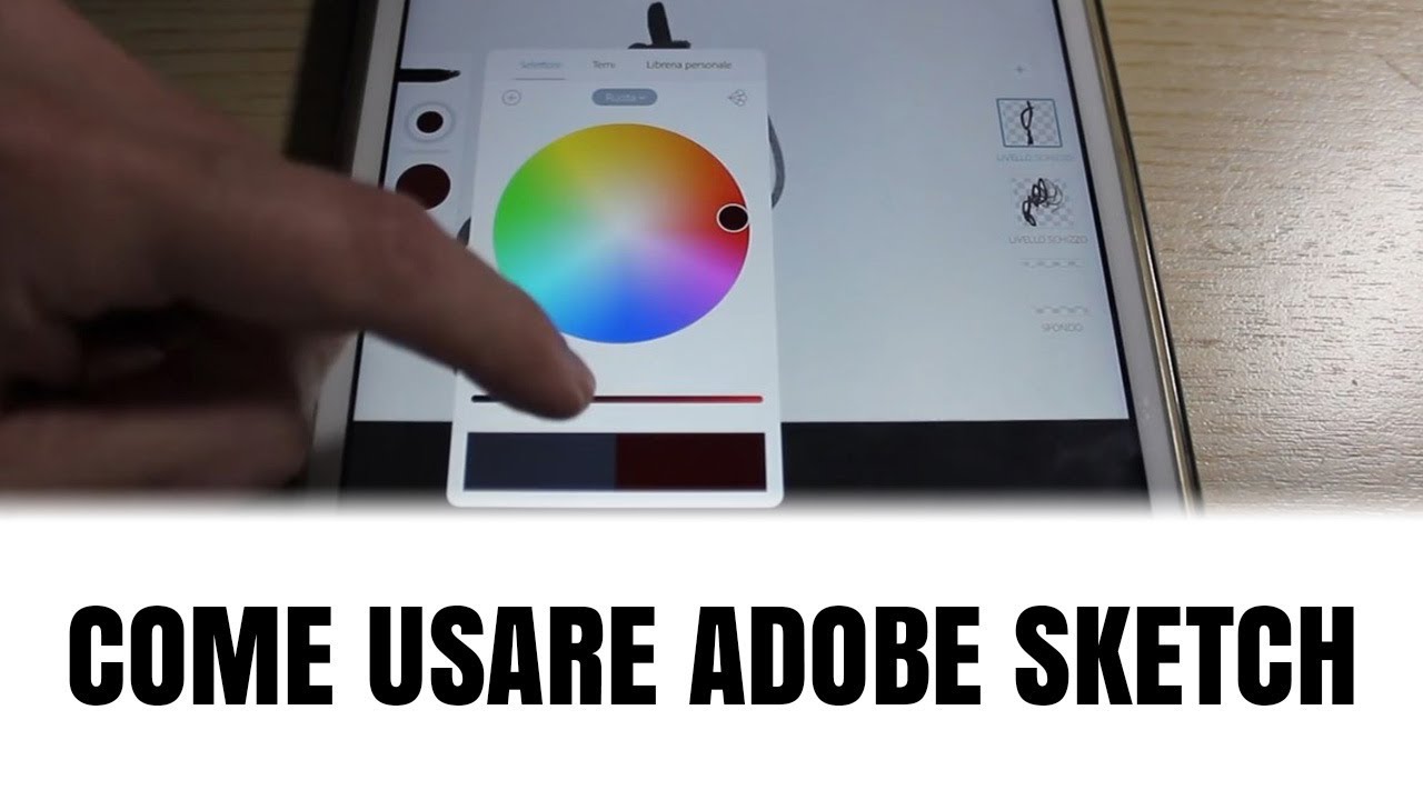 Come usare Adobe Sketch - YouTube