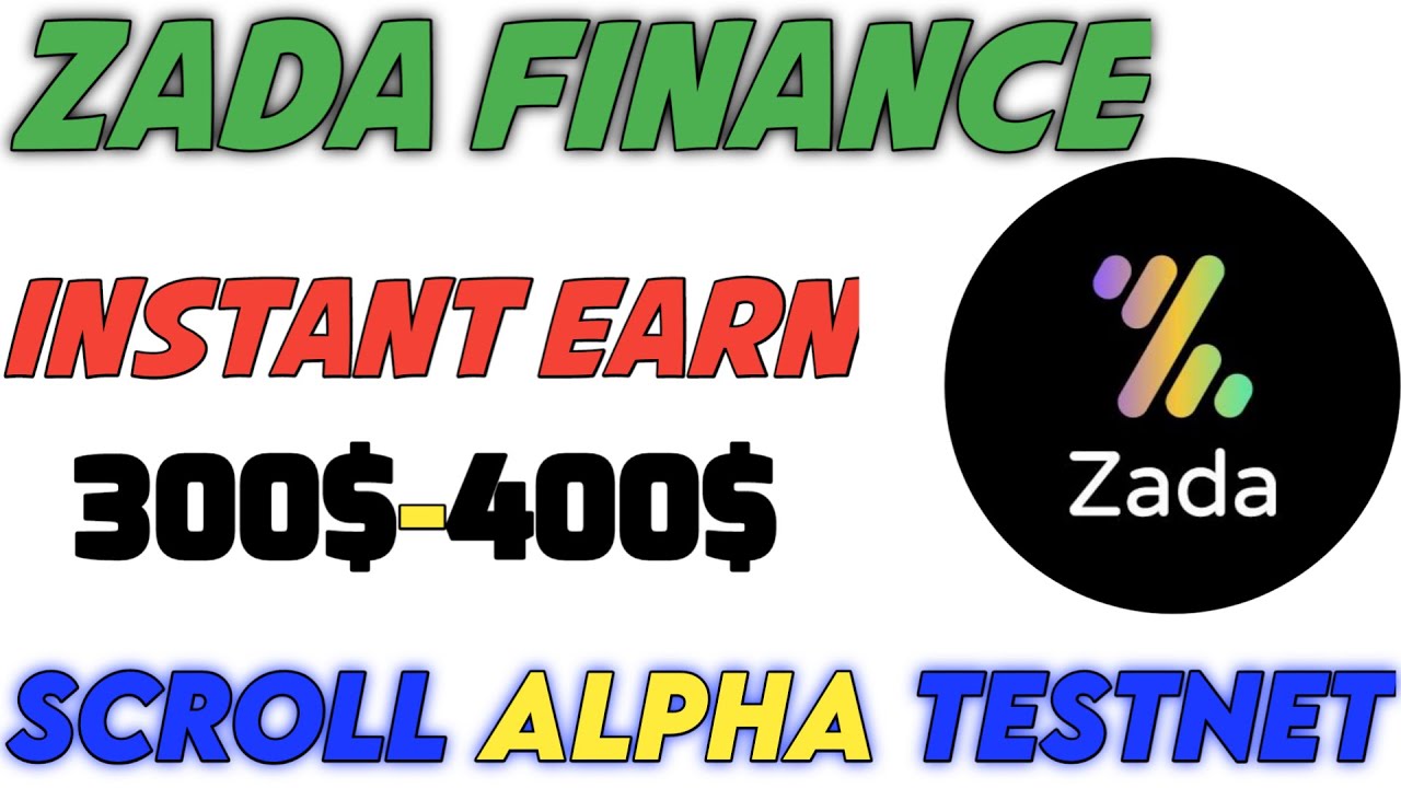 Zada Finance DEX Scroll Alpha Testnet Airdrop | Free Crypto Airdrop ...