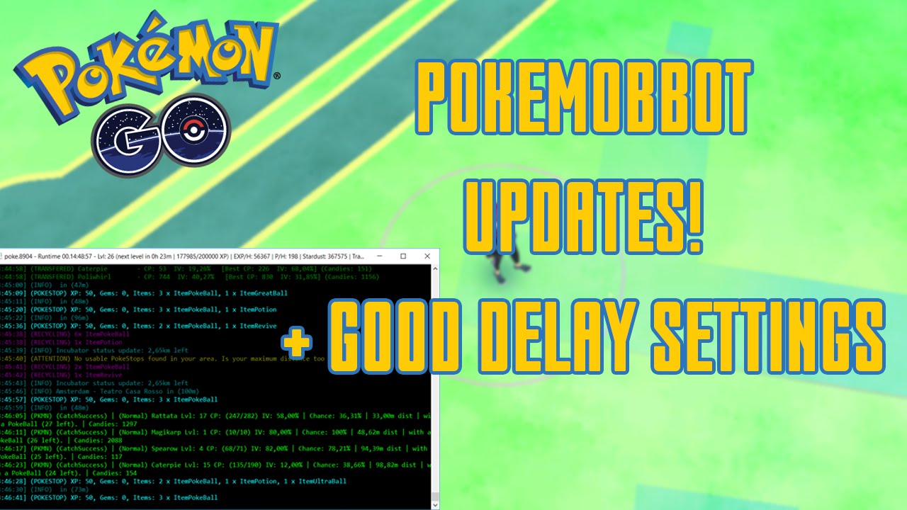 #PokemonGO Bot! PokeMobBot Updates + Info! - YouTube