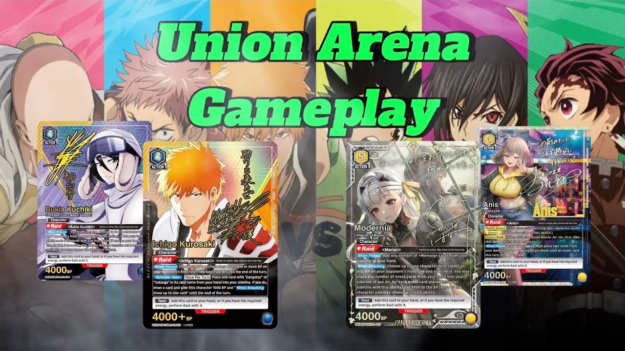 Union Arena (Locals x2) [Bleach Vol 2.5] Blue Ichigo/ Rukia vs [Nikke ...