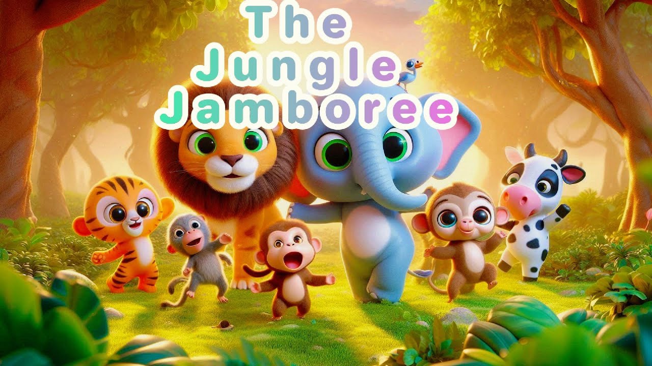 🎶The Jungle Jamboree [The Animal Sound Song #3] 🎶 [Kids Song] [Animal ...