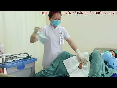 KỸ THUẬT ĐẶT ỐNG THÔNG NIỆU ĐẠO   BÀNG QUANG LƯU LẠI