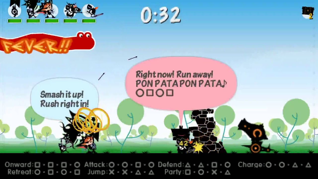 Patapon 3 HD - Attack and Dodge Practice - YouTube