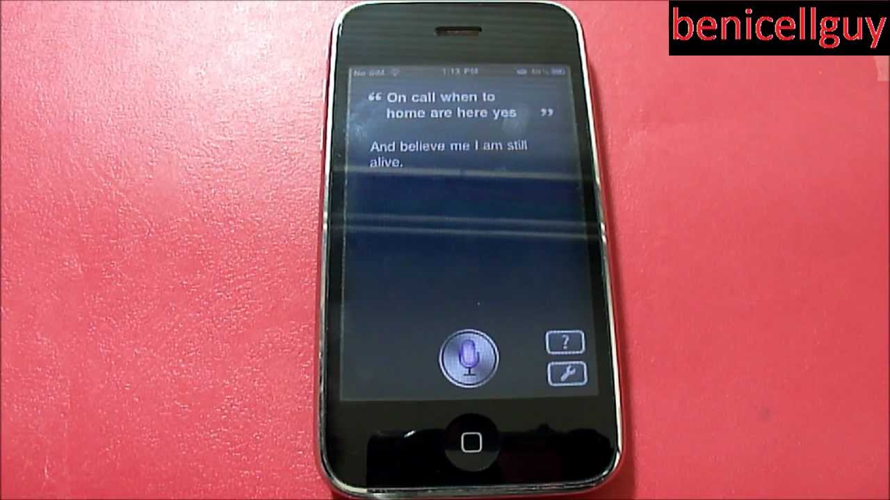 How To Get Siri On iPhone 4/3GS/3G/2G, iPod Touch 4G/3G (Review: Sara ...
