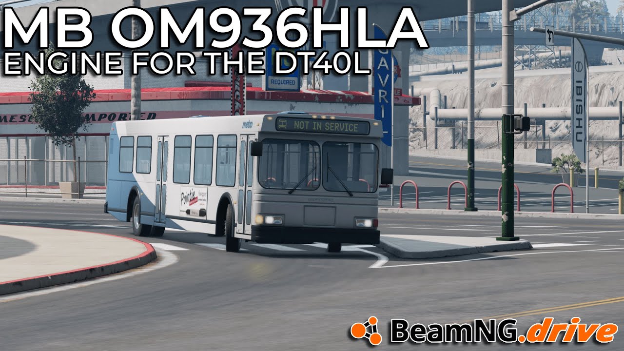 Mercedes Benz OM936HLA Engine for the Wentward DT40L - BeamNG.Drive ...