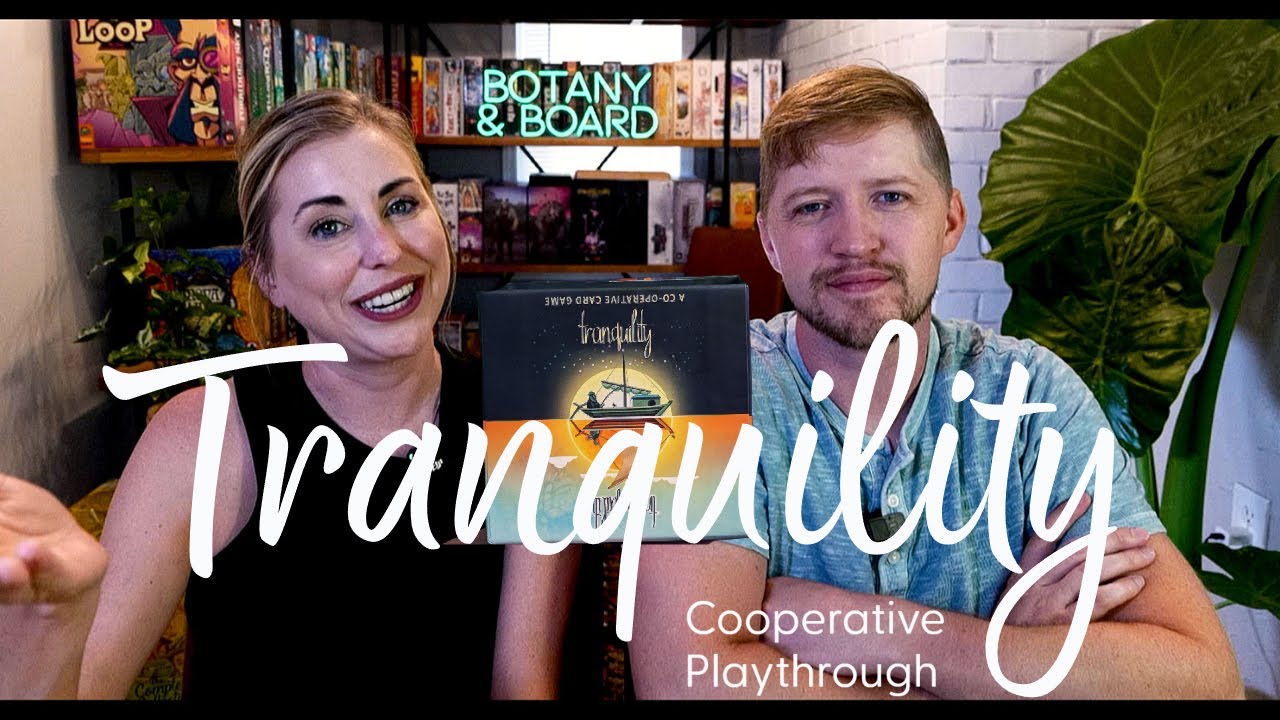 Tranquility | Board Game | Cooperative Playthrough w. Sea Monsters ...