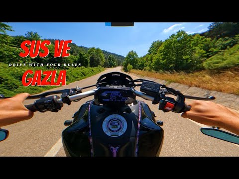 SUS VE GAZLA / MT 07 ASMR / ORMANA GİRDİK