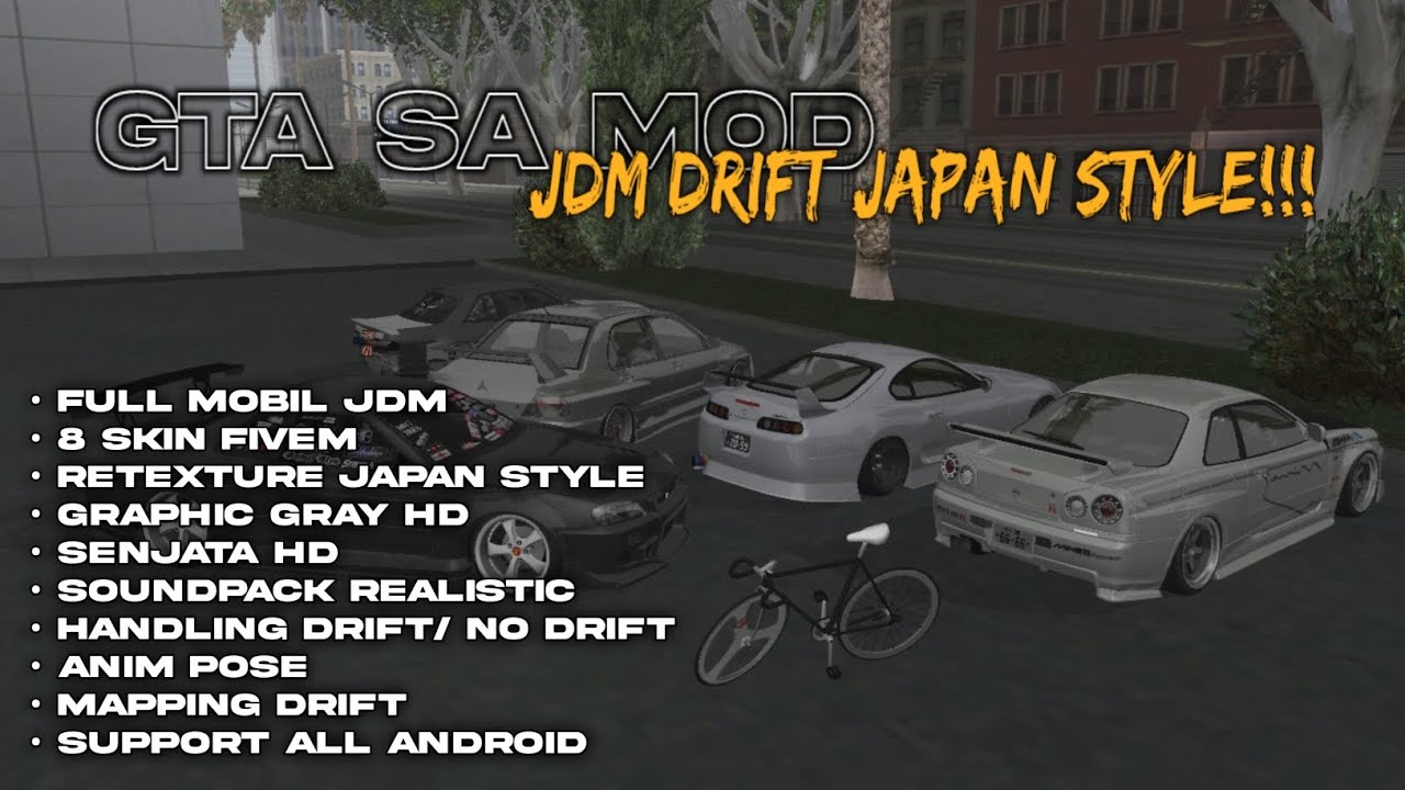 SHARE‼️ GTA SA MOD JDM DRIFT JAPAN STLYE!!! SPECIAL 800 SUBS | GTA SA ...