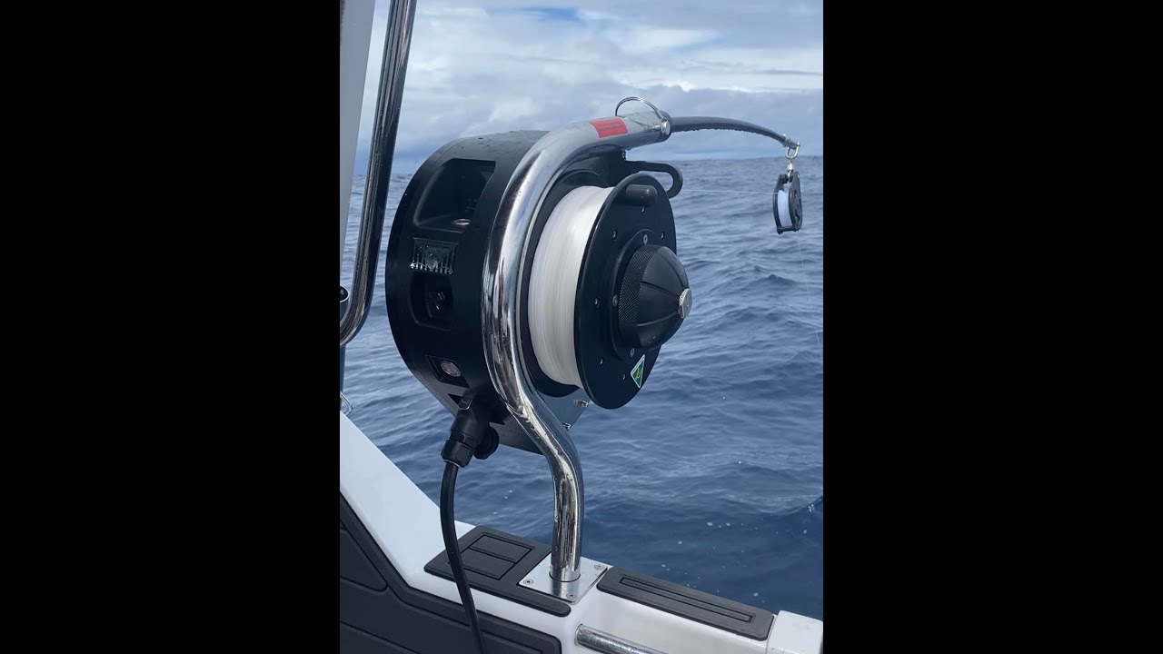 DDW-250 2023 Upgrades - Deep Drop Fishing & Down Rigging Winch with ...