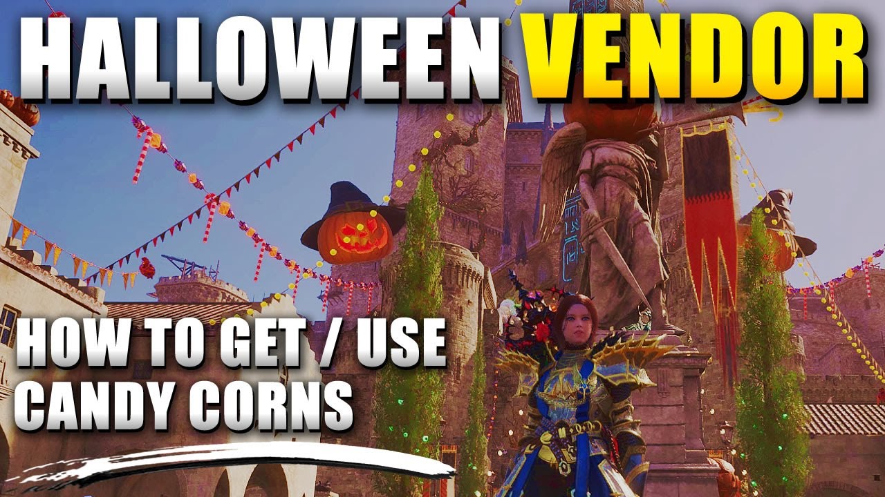 Throne and Liberty Where to Find Halloween Vendor Event Merchant (How ...