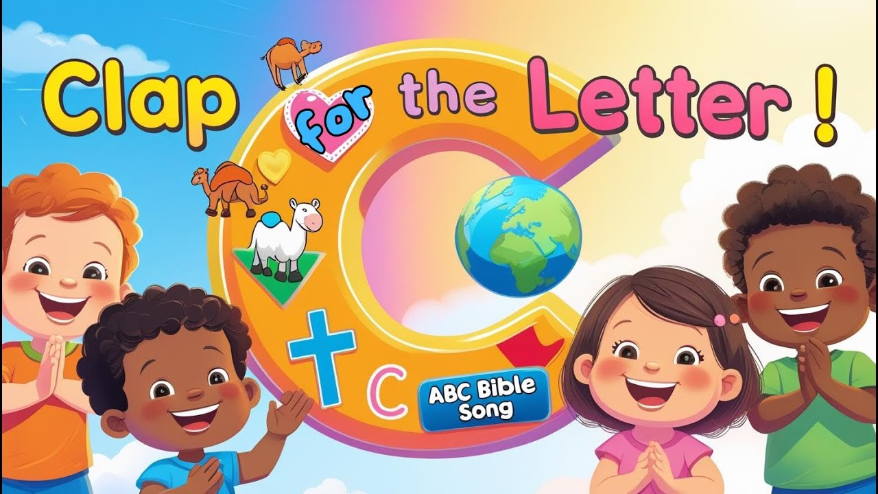 🎵 Clap for the Letter C! | Bible ABC Song for Toddlers | Jesus Loves Me ...