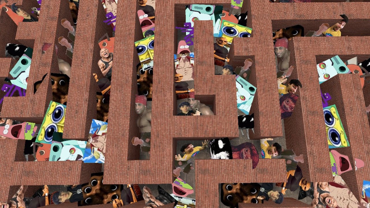 Ultimate Nextbots Army Wants To Got Me in Maze - YouTube