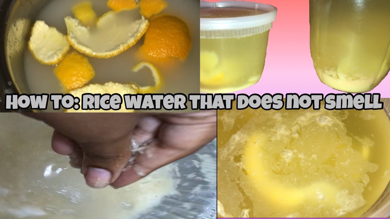 The Right Way To Get Rid Of The Foul Smell From Rice Water - YouTube