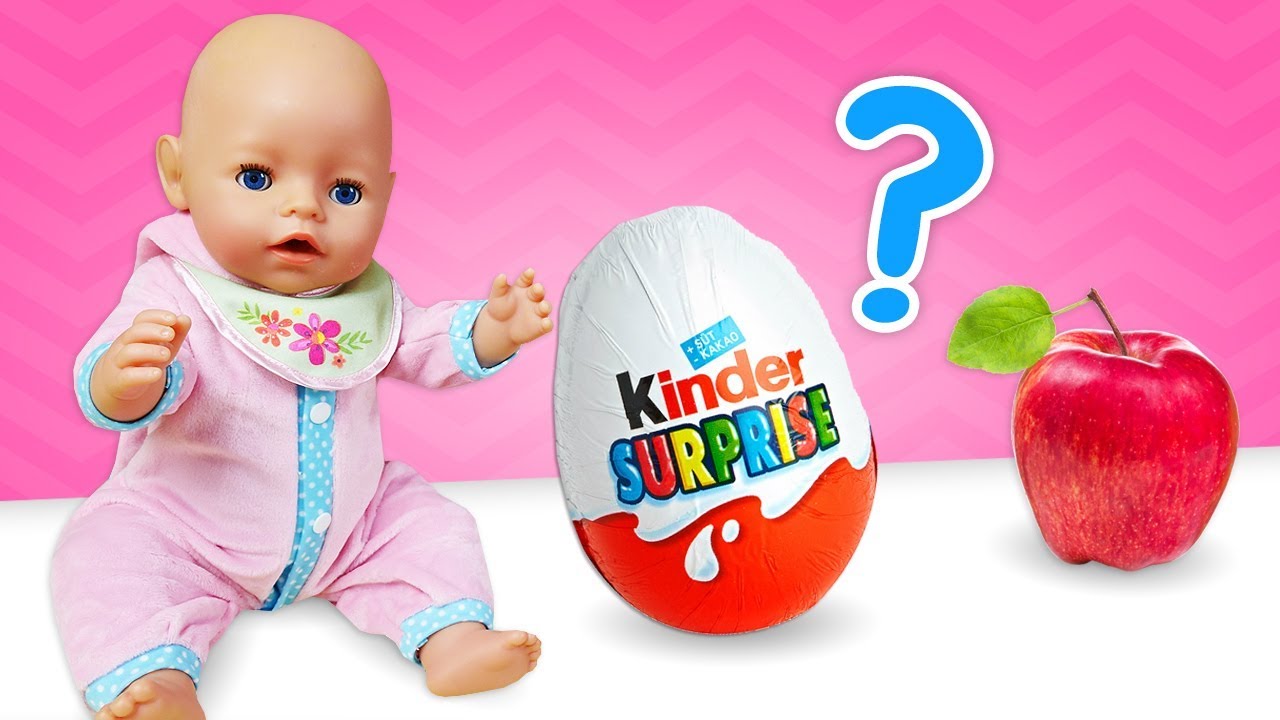 Healthy Food for a Baby Doll: Baby Doll Feeding - Fun Kids' Videos ...