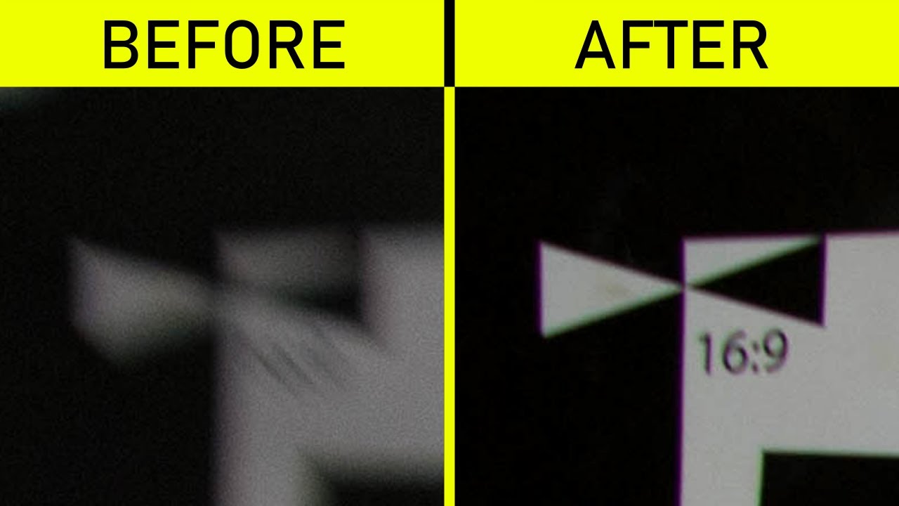 Fixing a broken lens with a simple trick - YouTube