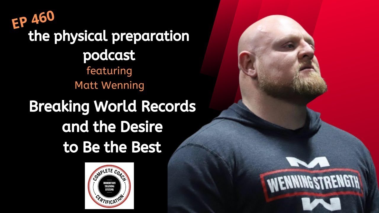 Matt Wenning on Breaking World Records and the Desire to Be the Best ...