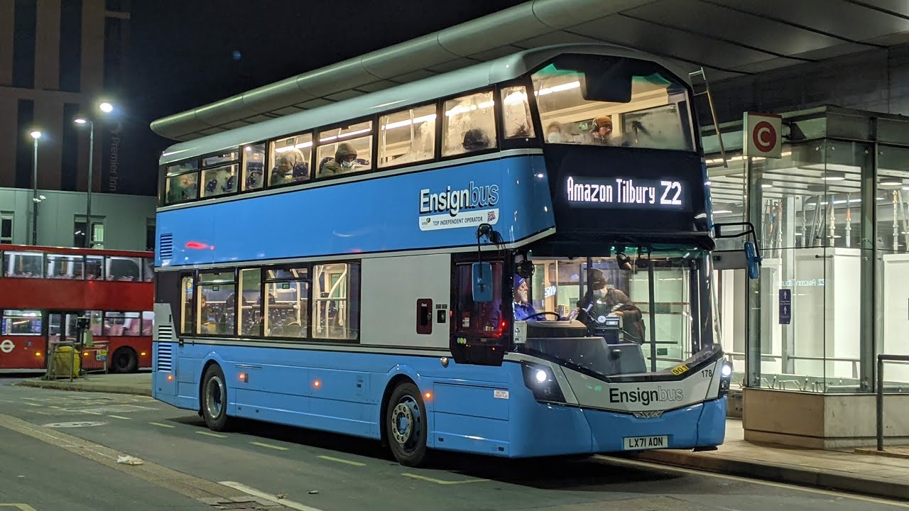 *BRAND NEW + THRASH* Ensignbus Route Z2 Journey | Wright Streetdeck ...