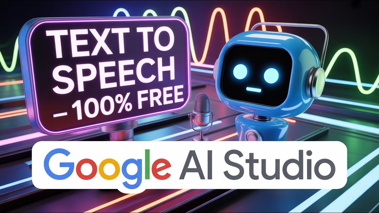 How to Convert Text to Speech in Google AI Studio Tutorial || AI Voice ...