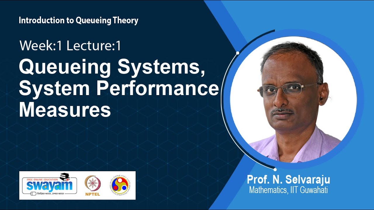 Lec 1: Queueing Systems, System Performance Measures - YouTube