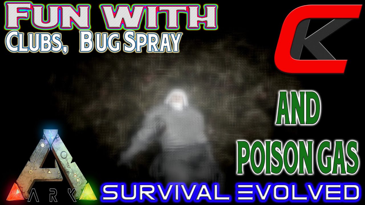 Ark: Survival Evolved - BUG SPRAY, POISON GRENADE and A CLUB?! - YouTube