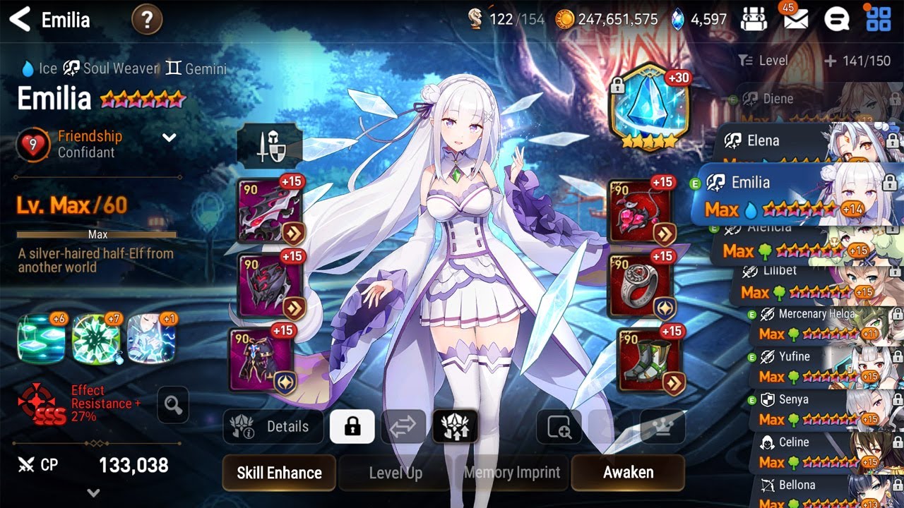 Live do Jogo - Emilia me carregando para Champion RTA - Epic Seven ...