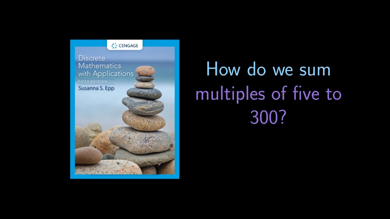 (5.2.21) Evaluating Sums: Formulaic Approach vs. Ingenious Method - YouTube