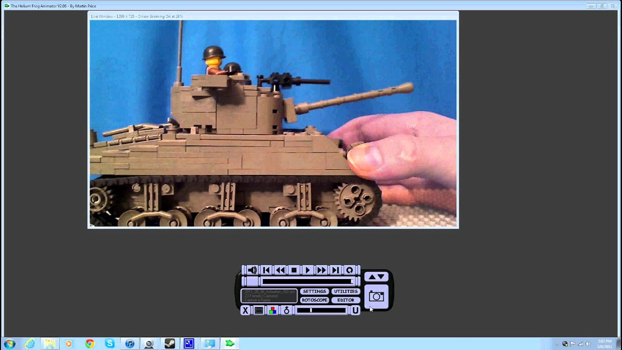 LEGO Stop Motion Tutorial - Tanks and Large Vehicle Basic Movement ...