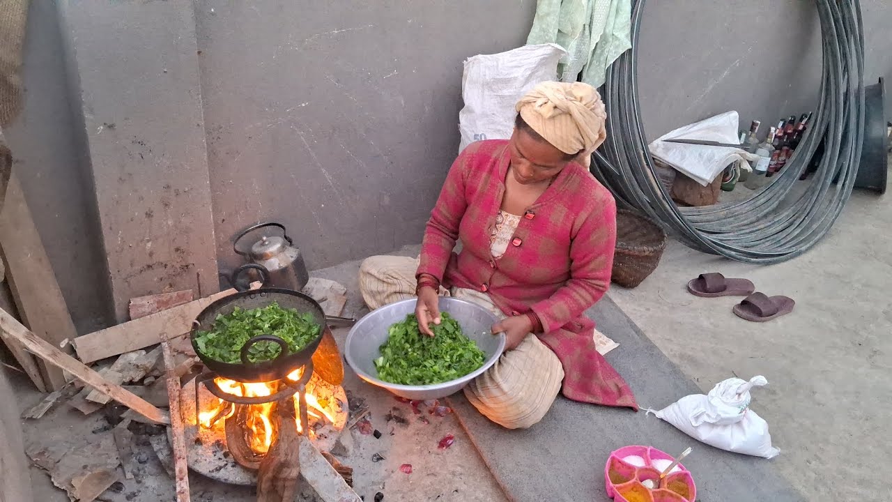 beautiful nepali mountain village ll vilage kitchen ll simple the best ...