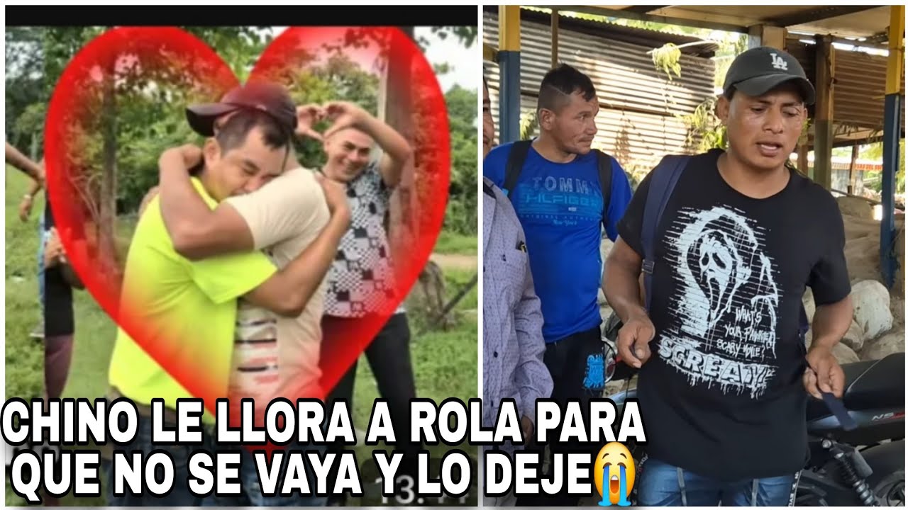 Chino Asta se Arrodillo Rogando a Rola para que no se Vaya el No quiere ...