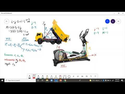 Vector Loop Examples - Kinematic Position Analysis - YouTube