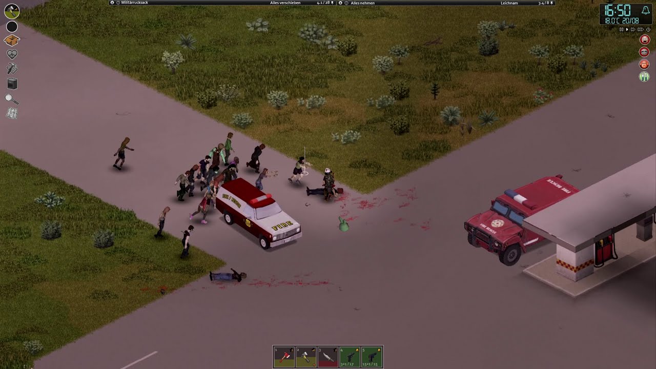 Project Zomboid Rosewood #52 Your Hotel is the Cemetery - YouTube