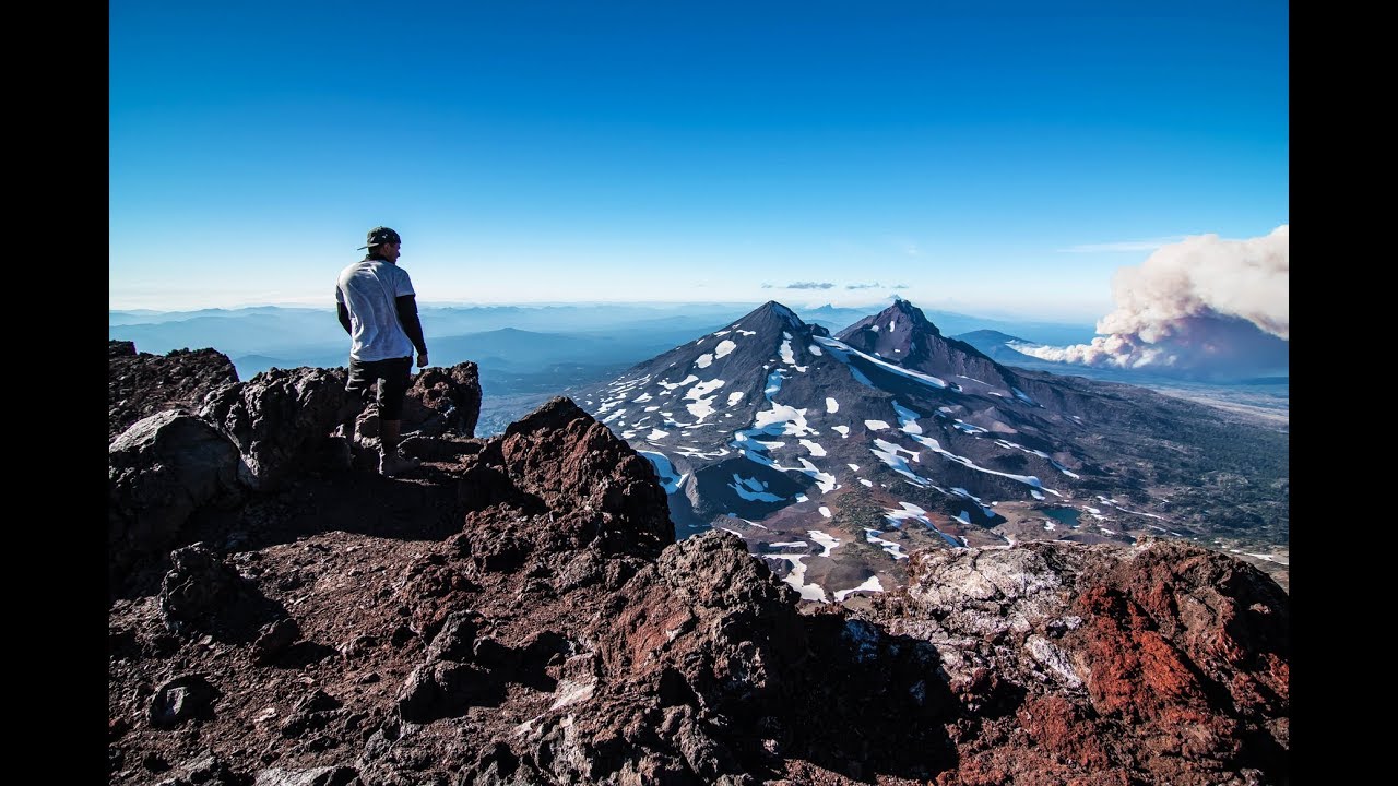 Tackling South Sisters Summit Oregon's Third Highest peak - YouTube