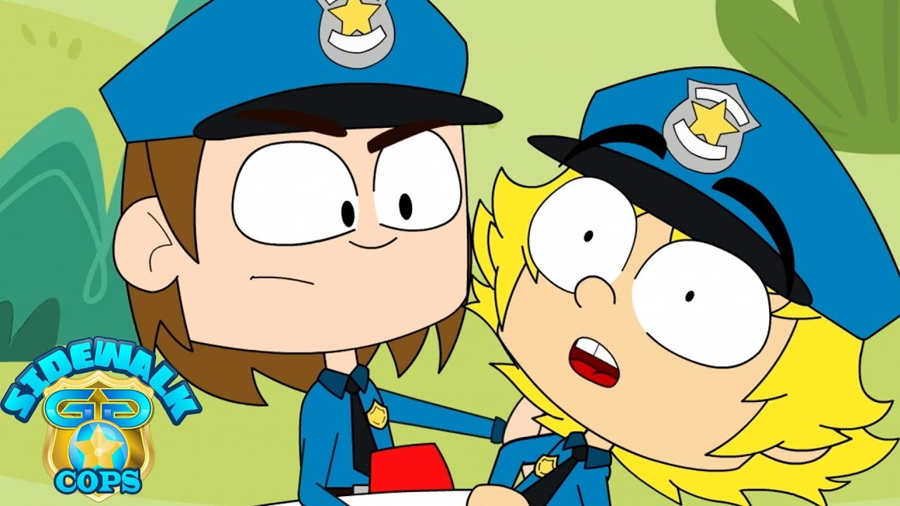 Sidewalk Cops - Episode 1 - 8 Compilation | Cartoons For Kids | Police ...