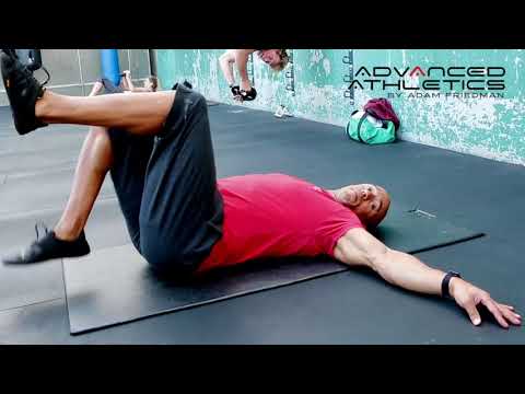 Supine Thoracic Spine Hip Rotation - YouTube