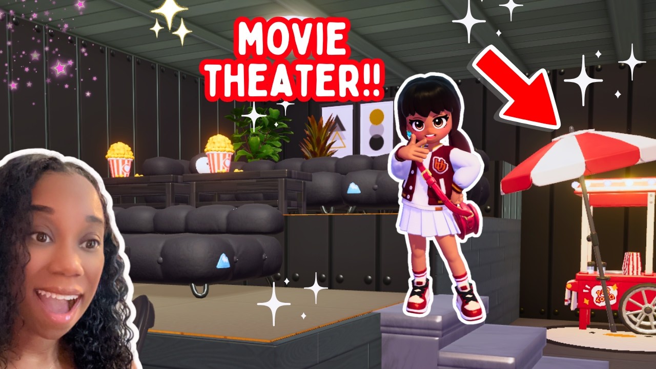 How to Build a MOVIE THEATER in Heartopia! | Dreamlight Cinema Event ...