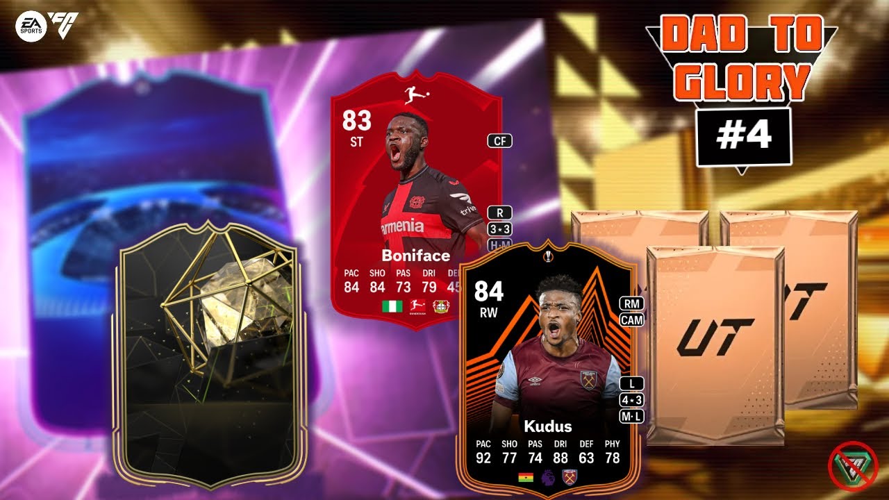 OMG I PACKED A MASSIVE RTTK CARDS FROM SQUAD BATTLE REWARDS #eafc24 ...