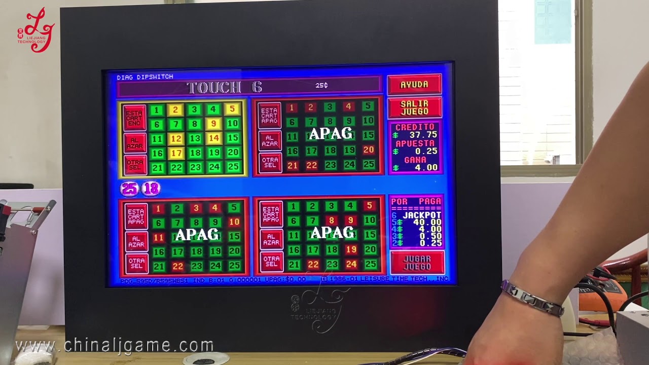 22"/19" Pot of gold game board Touch Screen Monitors for POG/WMS Game ...