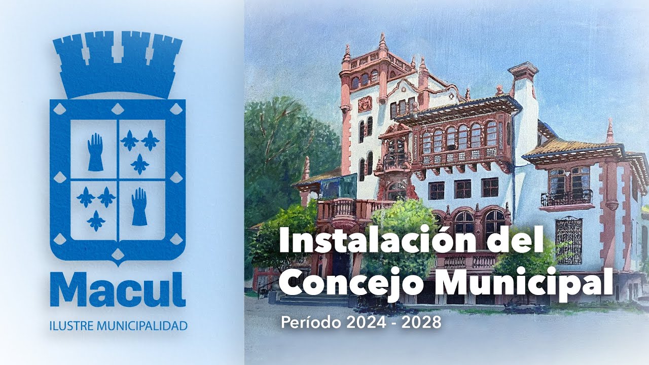 Ceremonia de Instalación / Concejo Municipal de Macul 2024-2028/ 06-12 ...