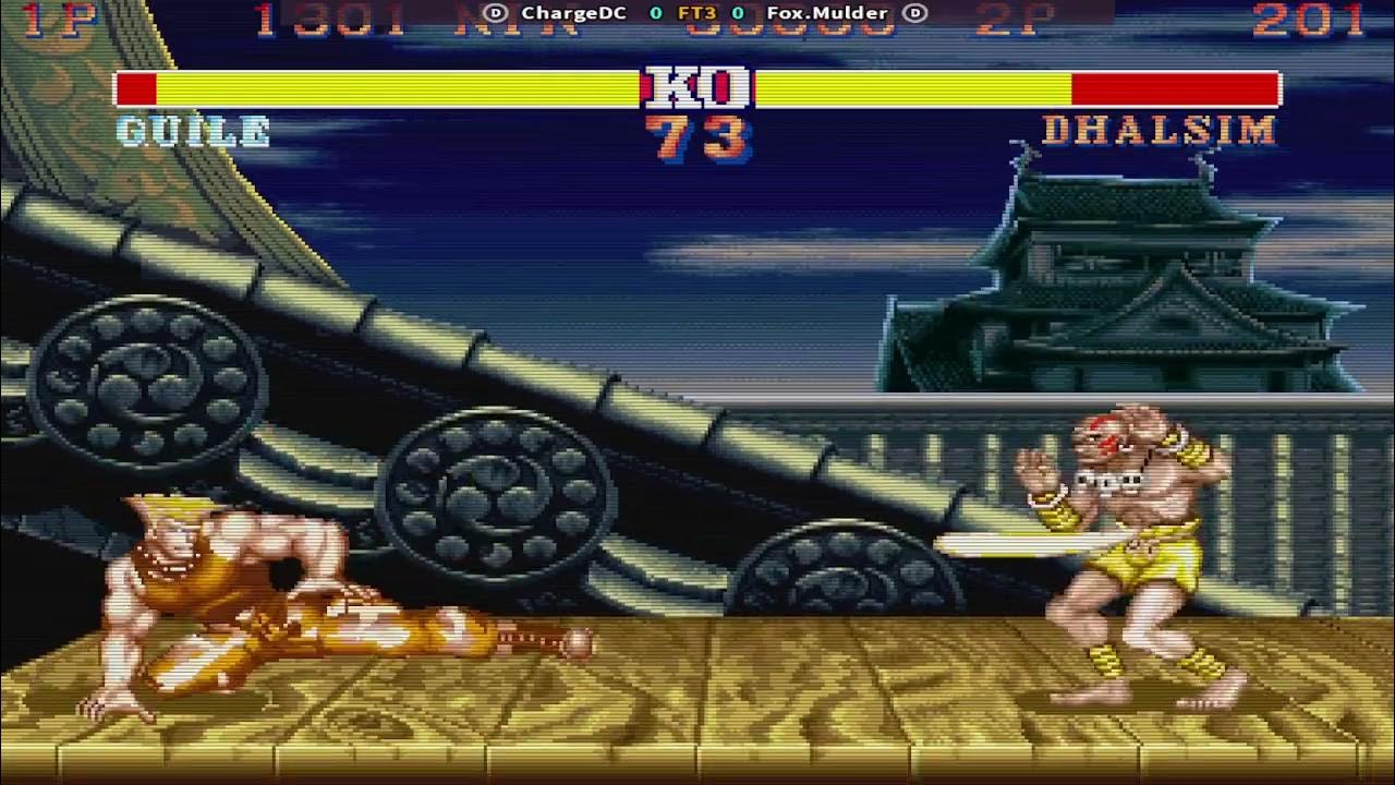 Street Fighter II' Champion Edition - Guile vs. Dhalsim 24 - YouTube