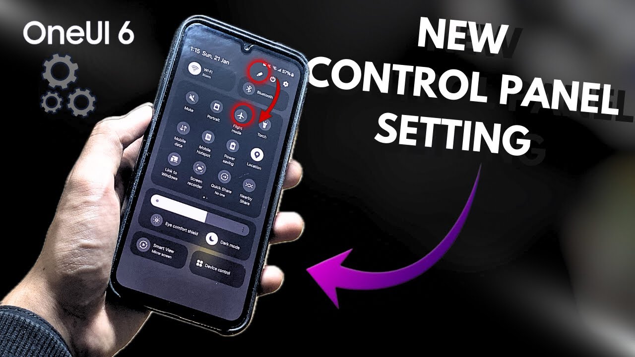 Samsung One Ui 6.0 Update New (Control Panel) Settings! - YouTube
