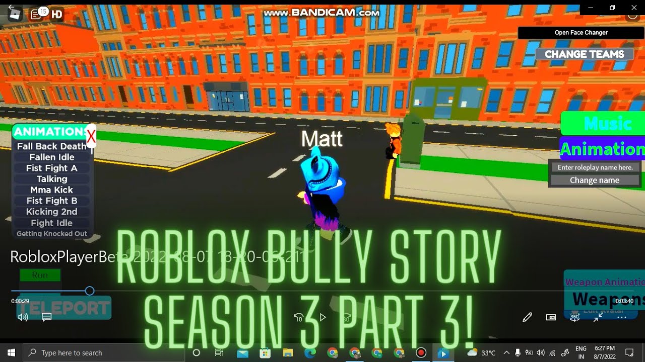 Roblox Bully Story Season 3 Part 3 (Fall to my grave) - YouTube