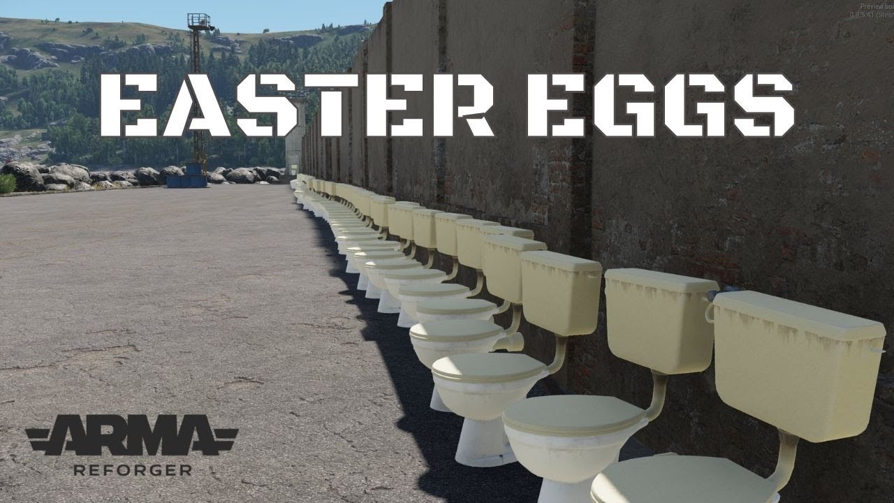 ARMA REFORGER EASTER EGGS interactif - YouTube