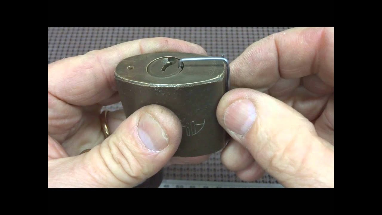(127) How to Rekey your Almonte Rekeyable Padlock (and Watch ...
