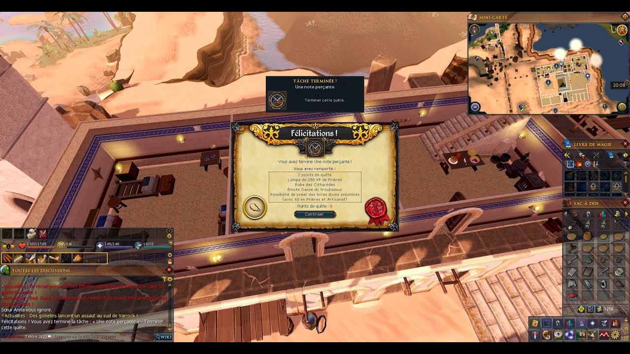 RS3 Quête Une Note Perçante (L45T-QU33N) - YouTube