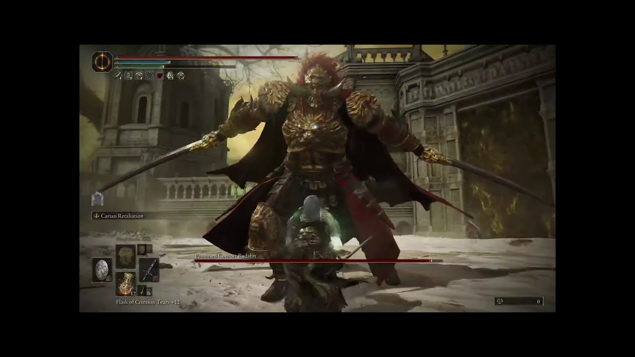 Elden Ring Consort Radahn Parry Practice - YouTube