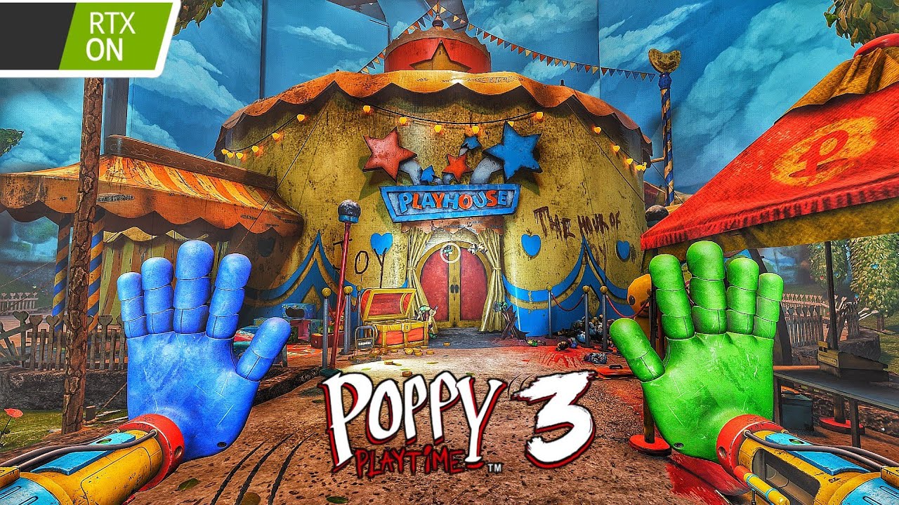 Poppy Playtime: Chapter 3 - JUEGO COMPLETO Pero Con RAY TRACING - YouTube
