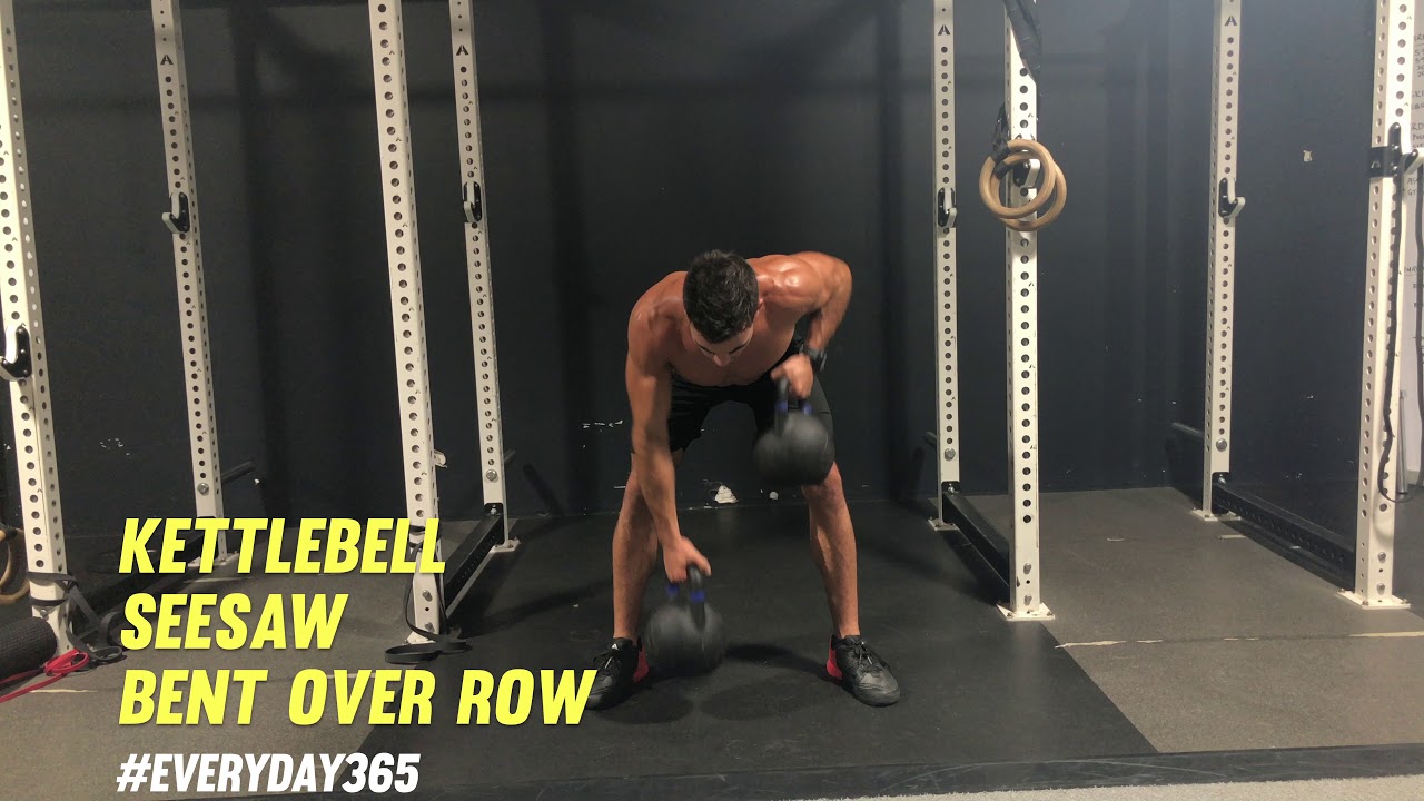 KB Seesaw Bent over row - YouTube