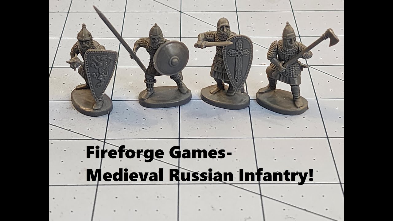 Fireforge Games- Medieval Russian Infantry! - YouTube