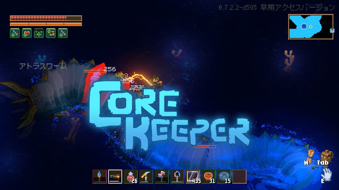 【Core Keeper】BOSS討伐動画 アトラスワーム - YouTube