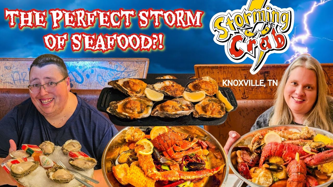 🦀 STORMING CRAB IN KNOXVILLE! GET READY PIGEON FORGE! A STORM IS COMING ...